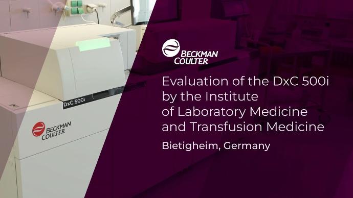 DxC 500i - Integrated chemistry & immunoassay analyzer | Analis