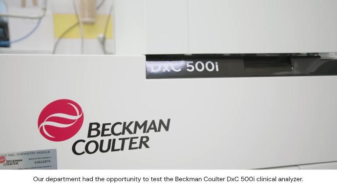 DxC 500i - Integrated chemistry & immunoassay analyzer | Analis